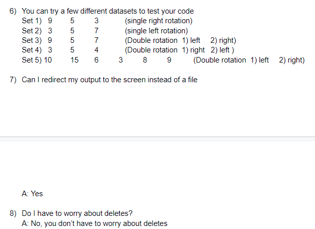 Solved AVL Group assignment Populate a tree via a text file | Chegg.com
