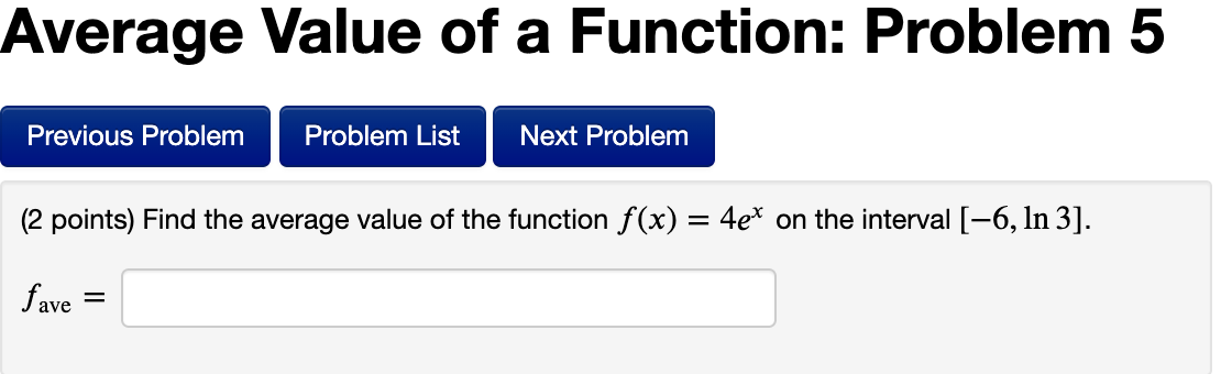 Solved Work Problem 6 Previous Problem Problem List Next 7095