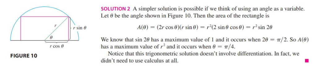 Solved Find the dimensions of the rectangle of largest area | Chegg.com