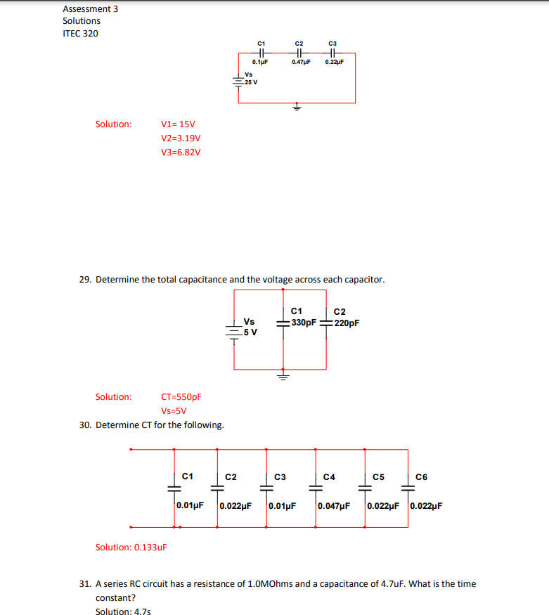 Solved Assessment 3 Solutions Itec 320 C1 He 01uf C2 He 