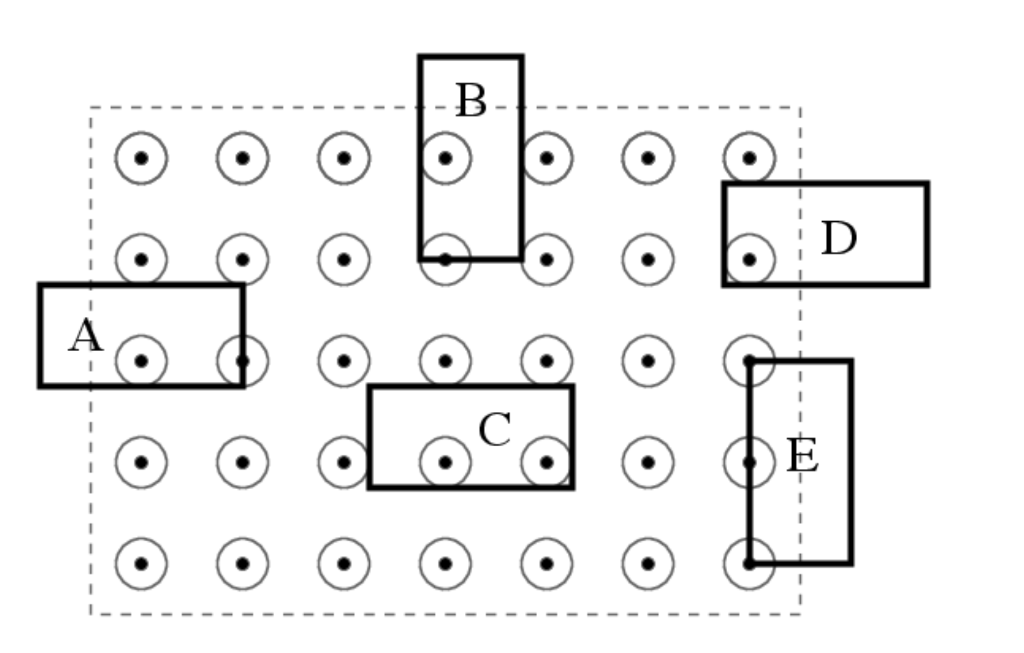 Solved The figure shows 5 identical, rectangular loops of | Chegg.com