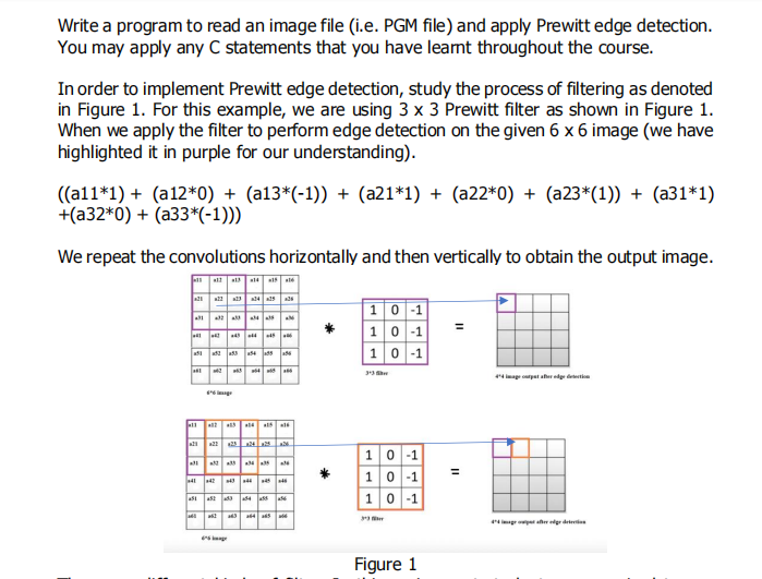 Solved Write a program to read an image file (i.e. PGM file) | Chegg.com
