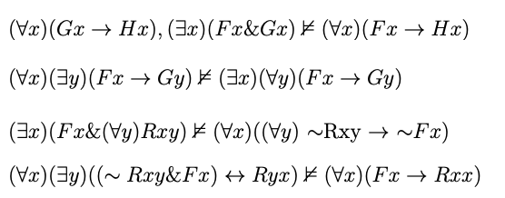 Provide a counterexample, i.e. an interpretation that | Chegg.com