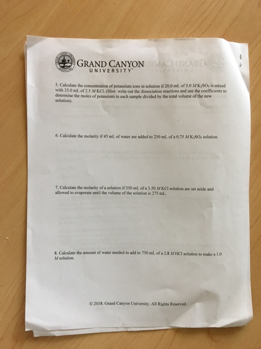 Solved GRAND CANYON UNIVERSITY Data and Analysis Data and | Chegg.com