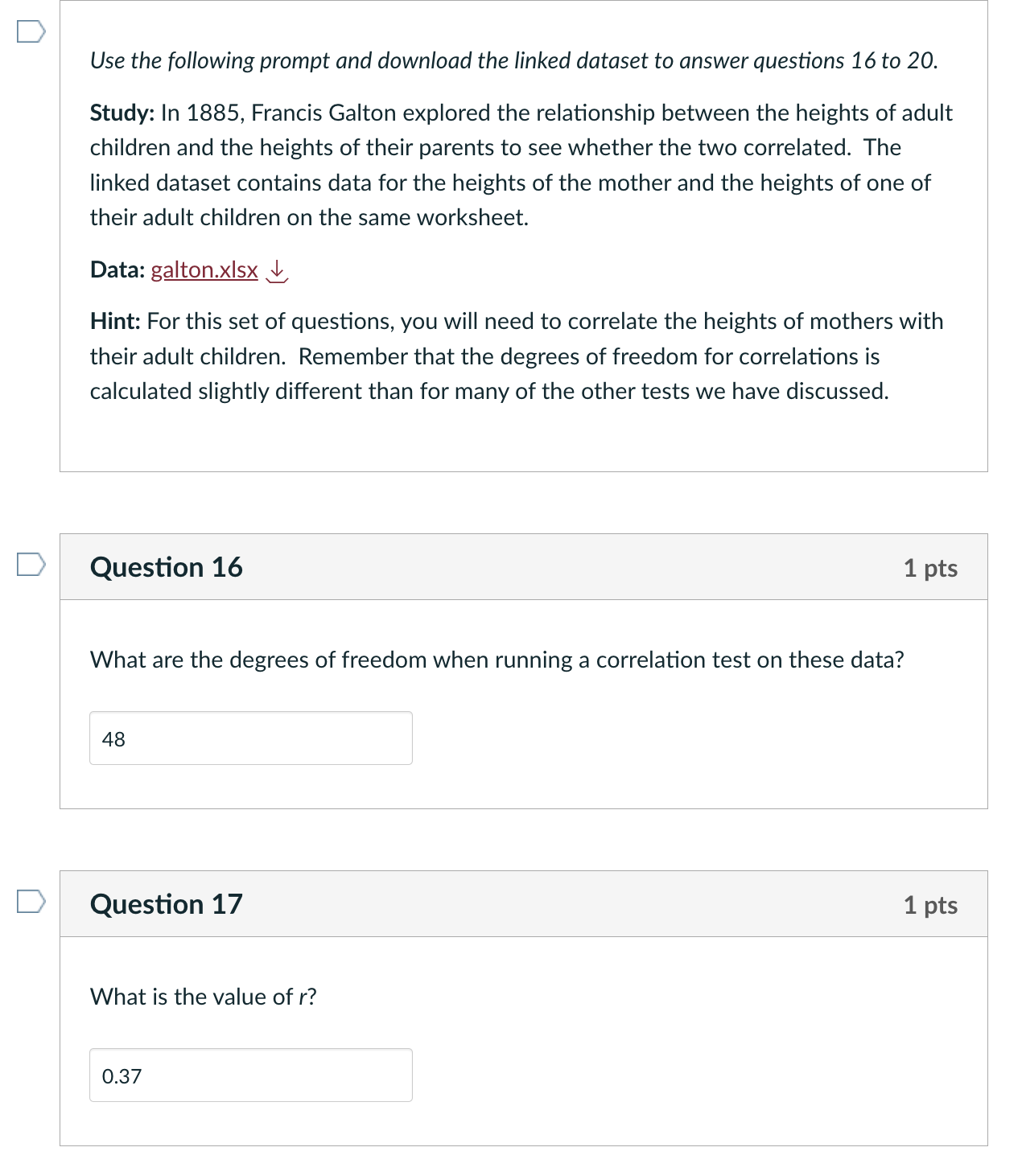 Use the following prompt and download the linked | Chegg.com
