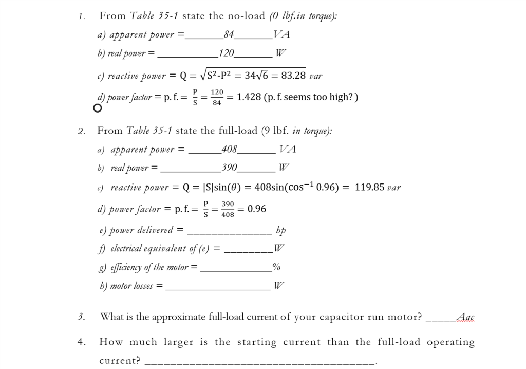 Solved TORQUE (watts) (r/minl hp 0 0.48424.5 o 6 2 24023 | Chegg.com