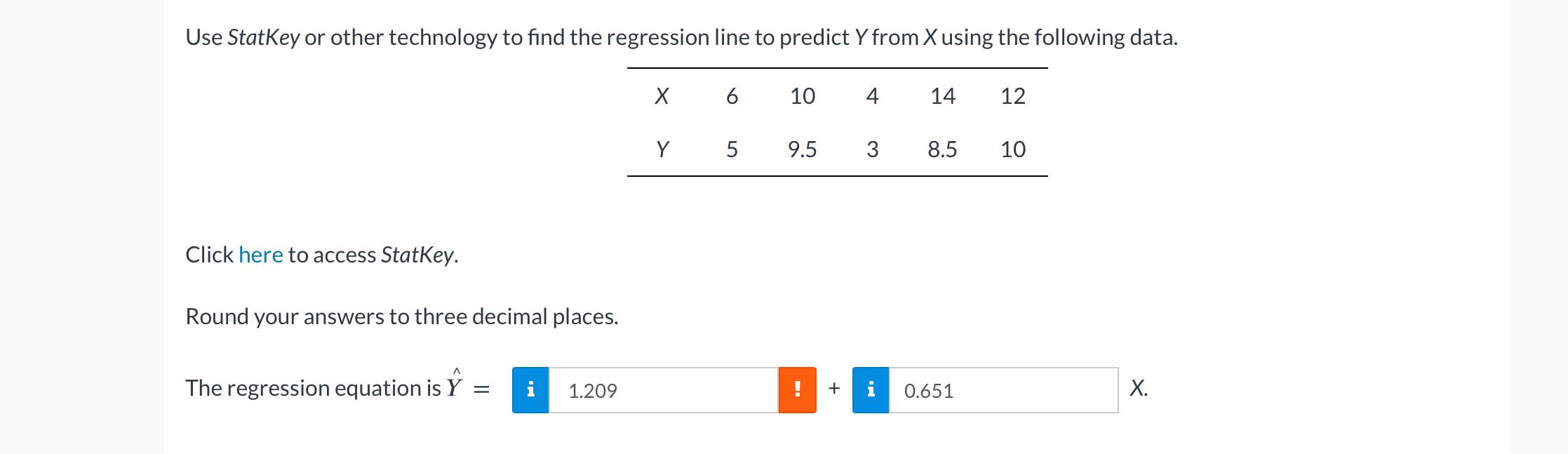 Solved Click here to access StatKey. Round your answers to | Chegg.com