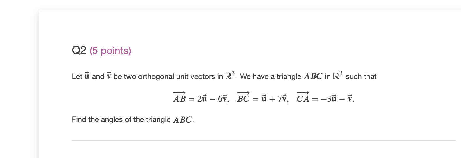 Solved Q2 (10 points) Using Theorem 4.3.4, prove the | Chegg.com