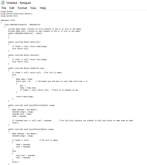 IN C# Consider the following block of code which | Chegg.com