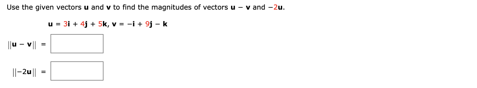 Solved Use the given vectors \\( \\mathbf{u} \\) and \\( | Chegg.com