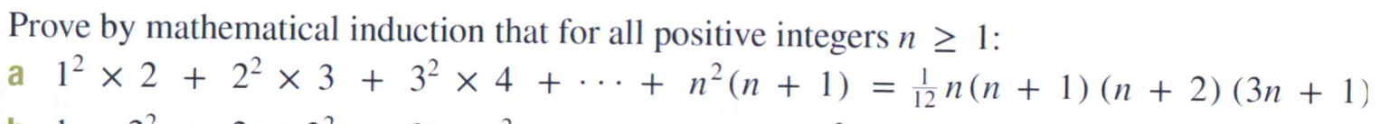 Solved Prove by mathematical induction that for all positive | Chegg.com