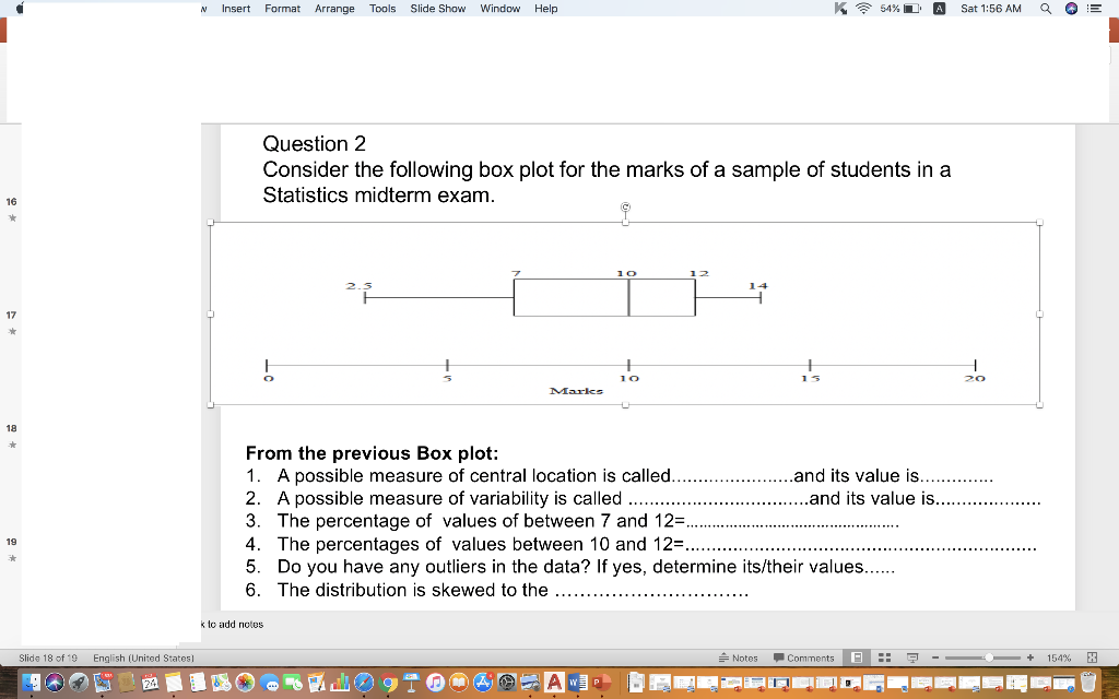Solved Insert Format Arrange Tools Slide Show Window Help | Chegg.com