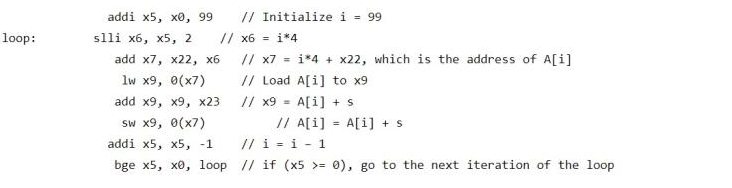 Suppose we want to execute the following C code on | Chegg.com