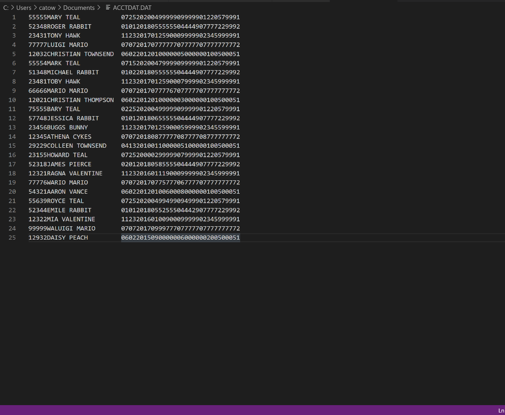 Solved Please Check My Cobol Project I Have Finished Typing 