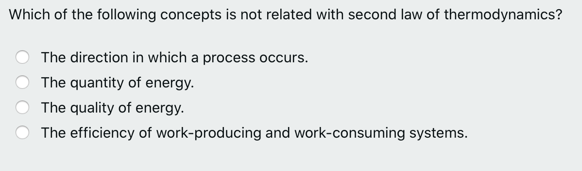 Solved Which of the following concepts is not related with | Chegg.com