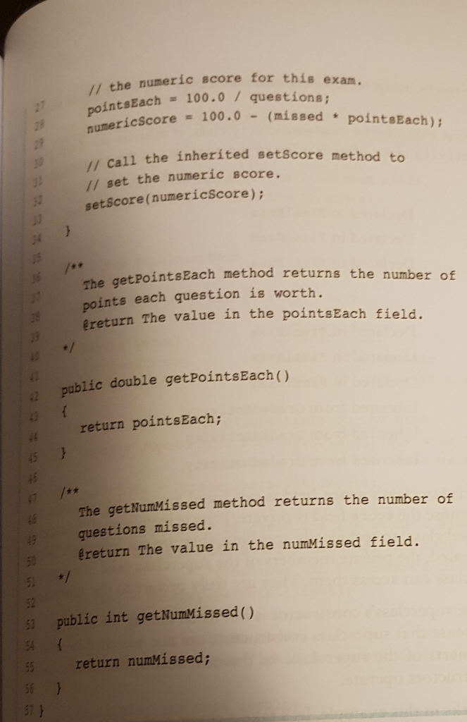 Problem 2 (25 points) Inheritance and | Chegg.com