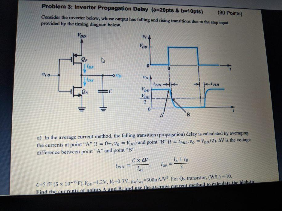 Solved b) In the RC time constant method, the transition | Chegg.com