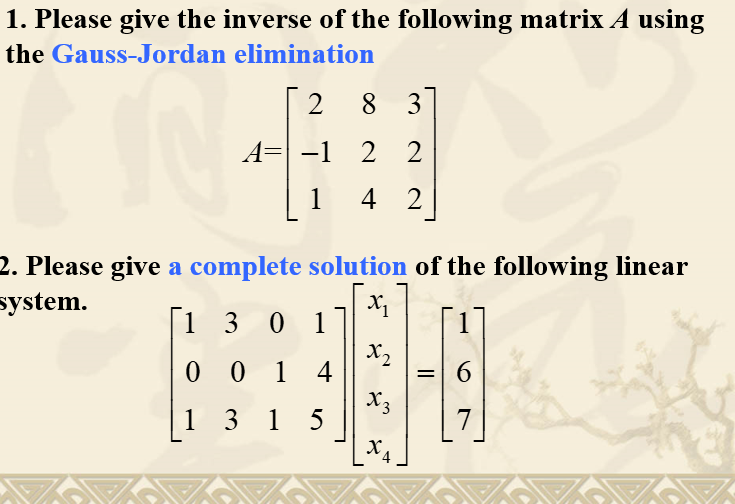 Solved 3. (a) What is the dimension of the column space of 1 | Chegg.com