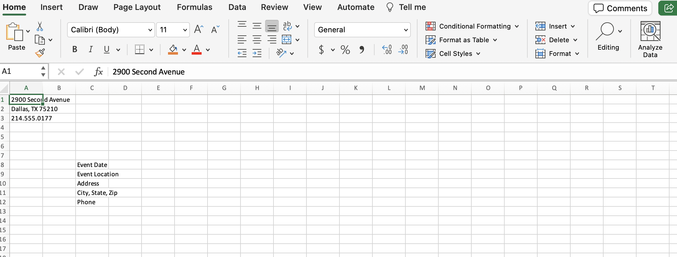 Solved Excel_6F_Event_Budget Project Description: In this | Chegg.com