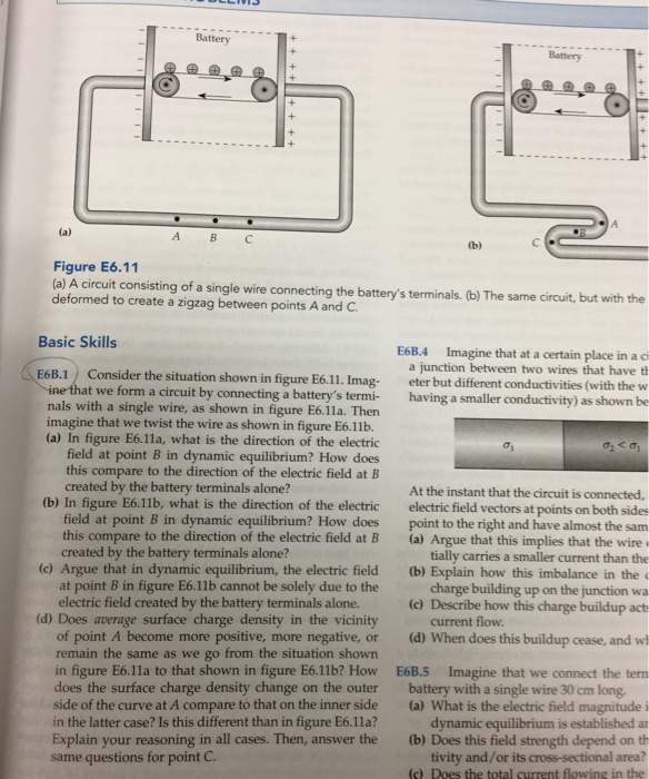 Solved A circuit consisting of a single wire connecting the | Chegg.com