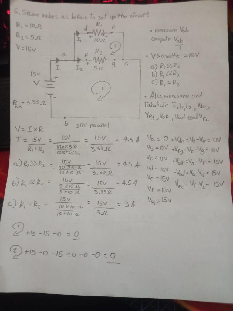 Solved 6- Using the same set of values as before, set up the | Chegg.com