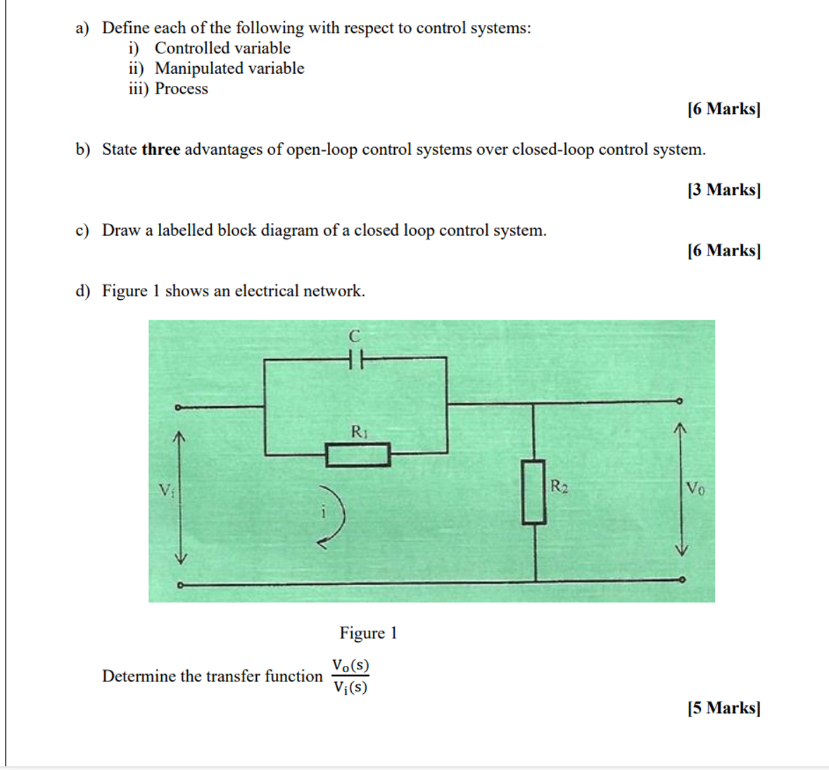 a) ﻿Define each of the following with respect to | Chegg.com