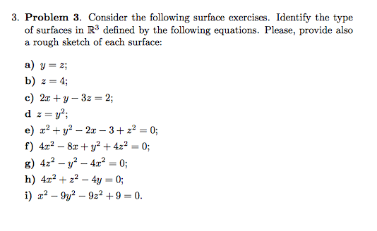 Solved 3. Problem 3. Consider the following surface | Chegg.com