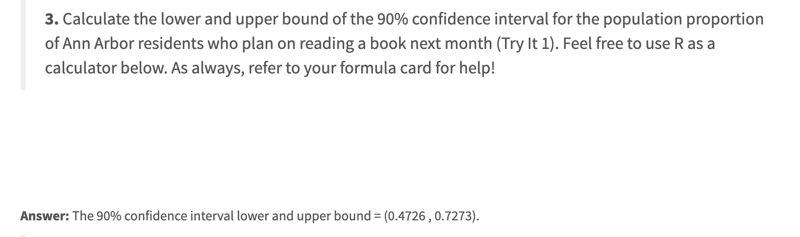 Solved Use the following answers to try it number 3 to give | Chegg.com