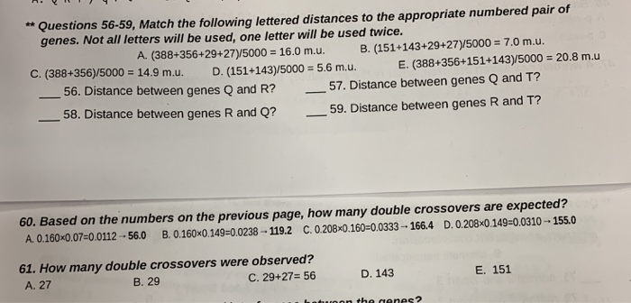 Solved 60. Based on the numbers on the previous page, how | Chegg.com
