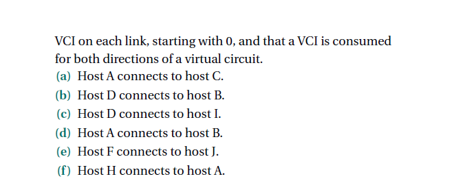 Solved 1. Using the example network given in Figure 3.44, | Chegg.com