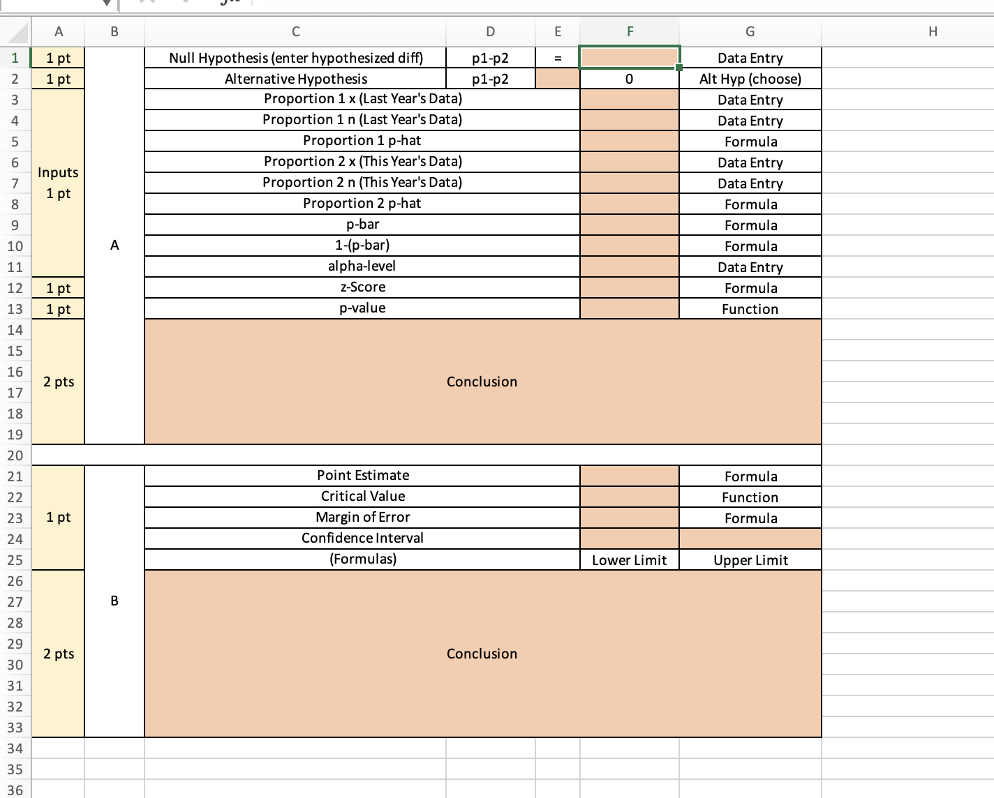 Solved I could use some help on the formulas needed for this | Chegg.com