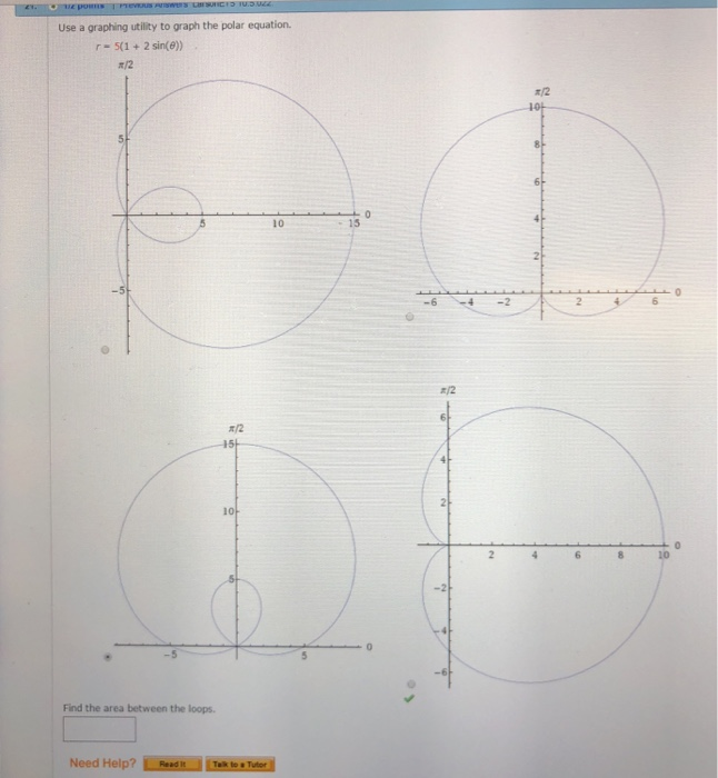 Solved Use a graphing utility to graph the polar equation | Chegg.com