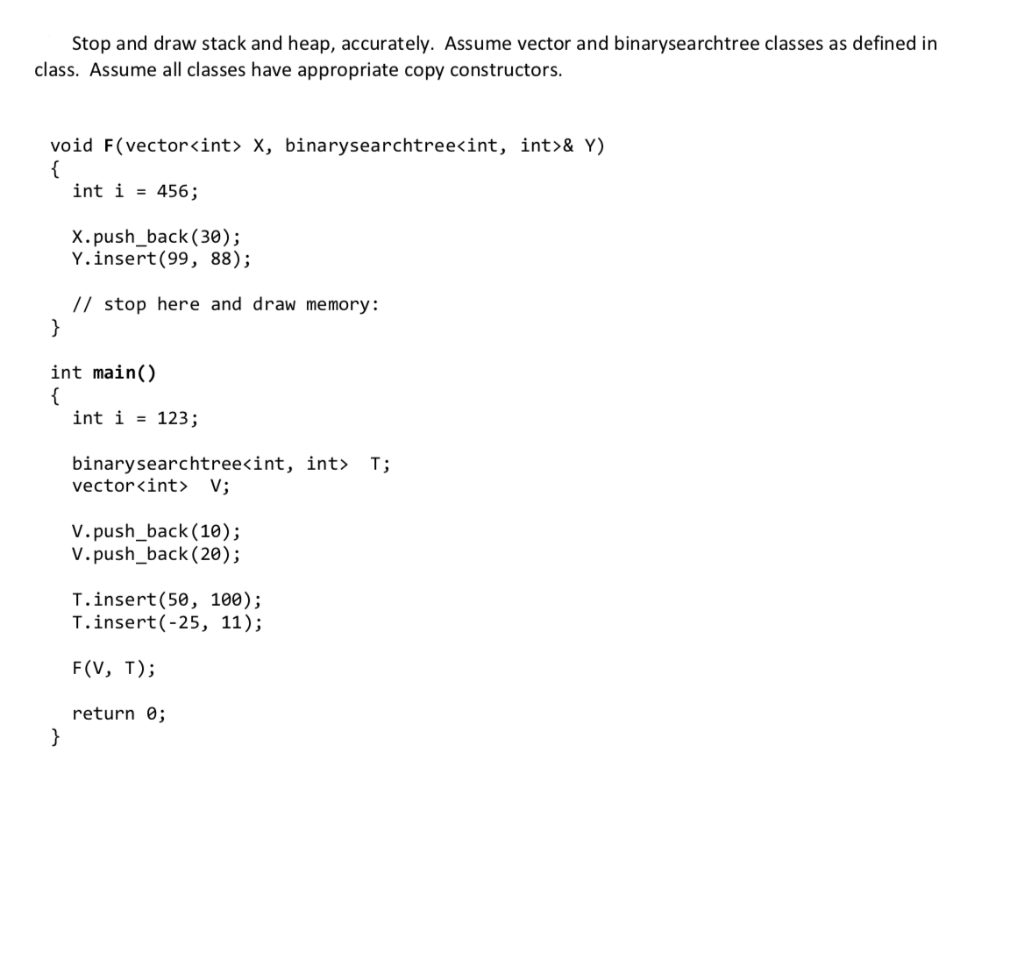 Question 1: Draw a visualization such as boxes | Chegg.com