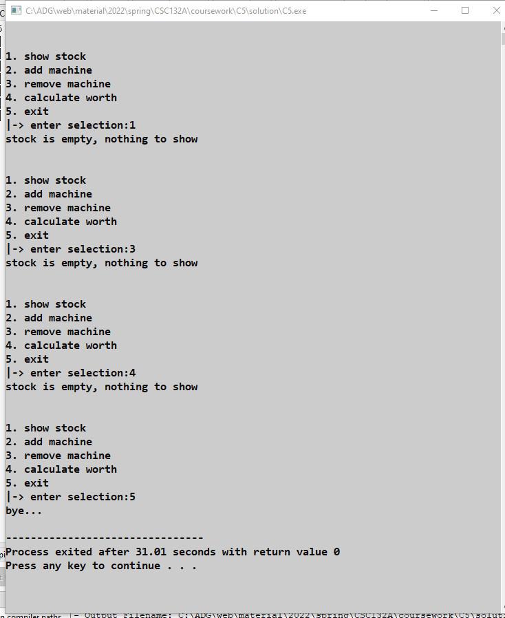 Solved I want you to Create the Driver program as shown | Chegg.com