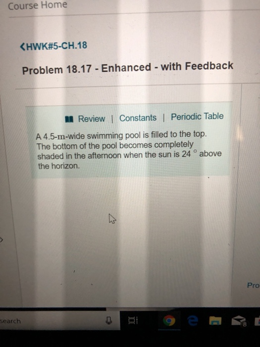 Solved Course Home HWK#5-CH.18 Problem 18.17 - Enhanced- | Chegg.com