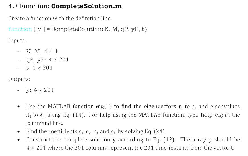 Solved This is a short, one question problem. All that must | Chegg.com