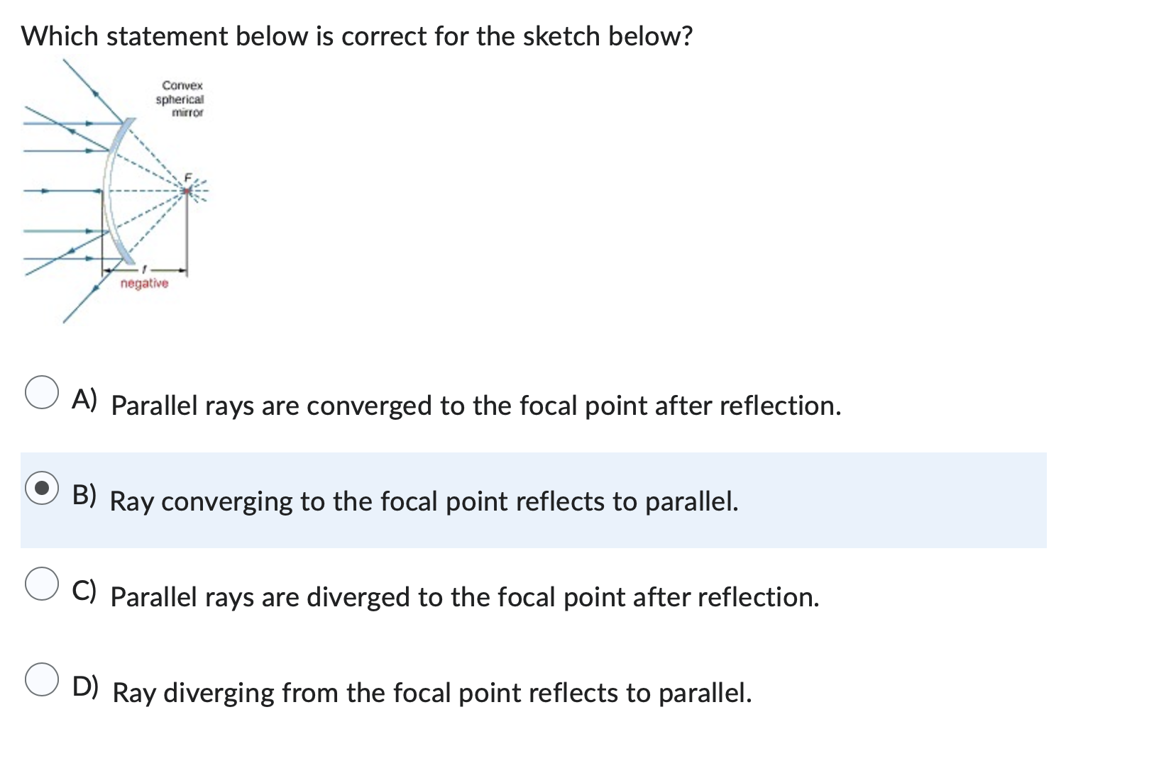 Solved Choose the correct ray diagram for an object placed | Chegg.com
