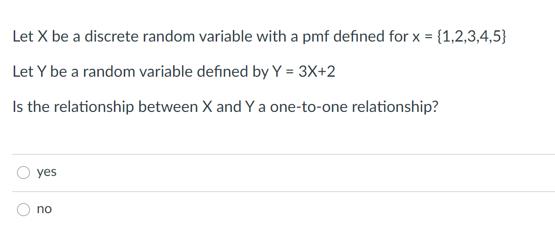 Solved Let X be a discrete random variable with a pmf | Chegg.com