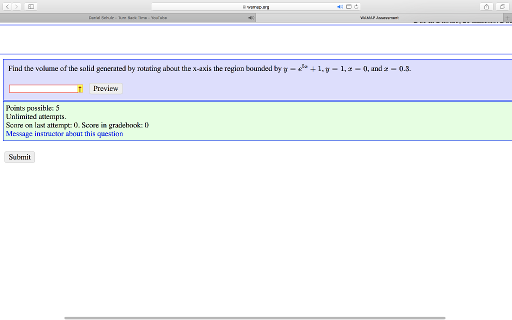 Solved wamep.org Daniel Schulz - Turn Back Time - YouTube | Chegg.com