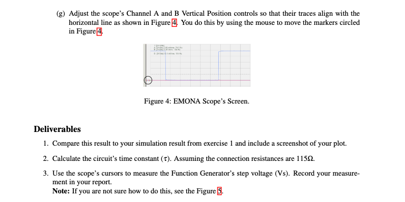 Exercise 2: Implement and observe first order RC | Chegg.com