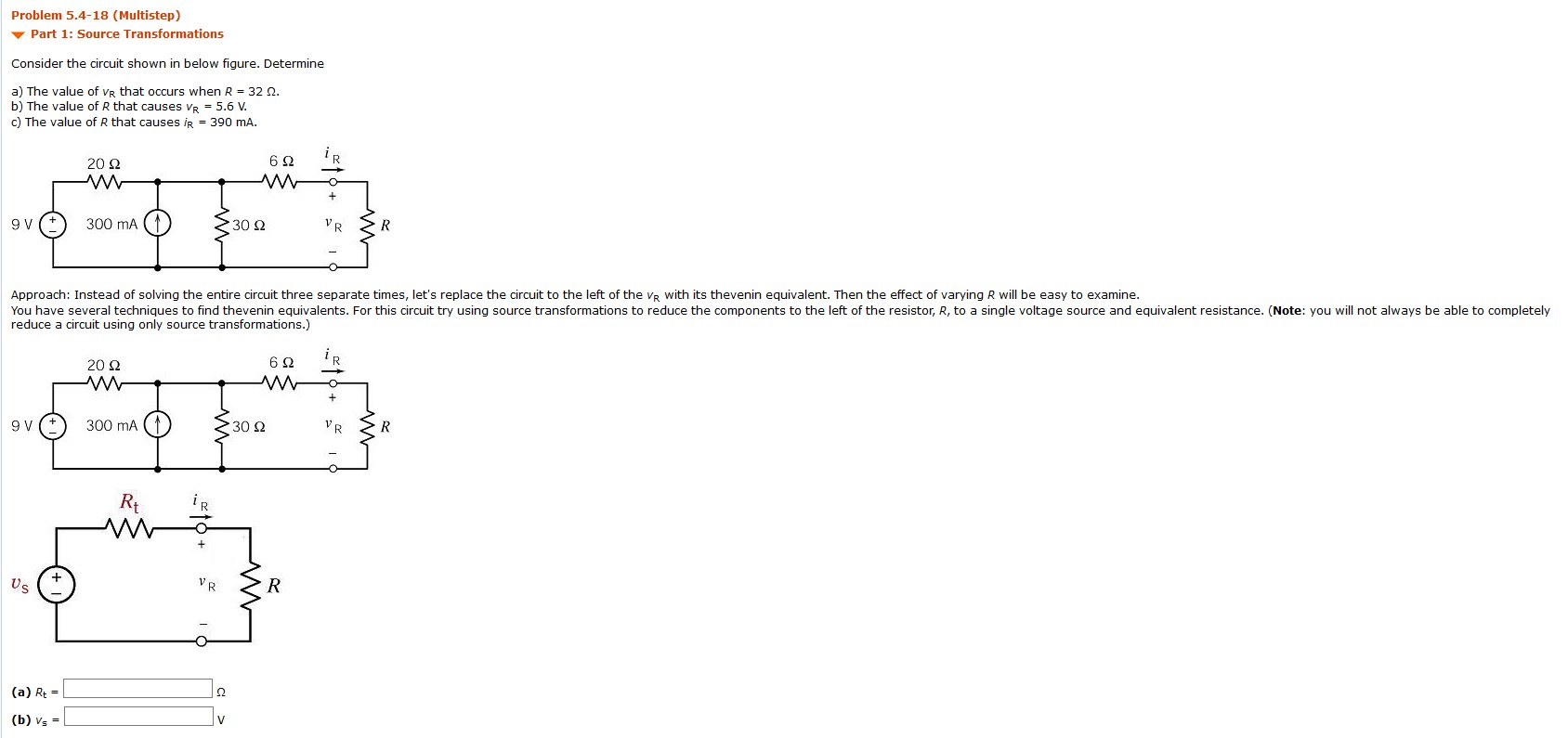 Solved Problem 5.4-18 (Multistep) Part 1: Source | Chegg.com