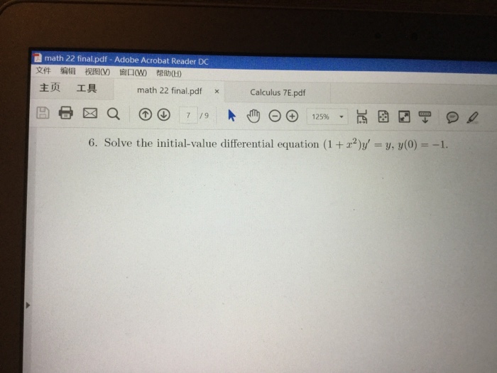 Solved math 22 final.pdf- Adobe Acrobat Reader DC ?? ?? ??00 | Chegg.com
