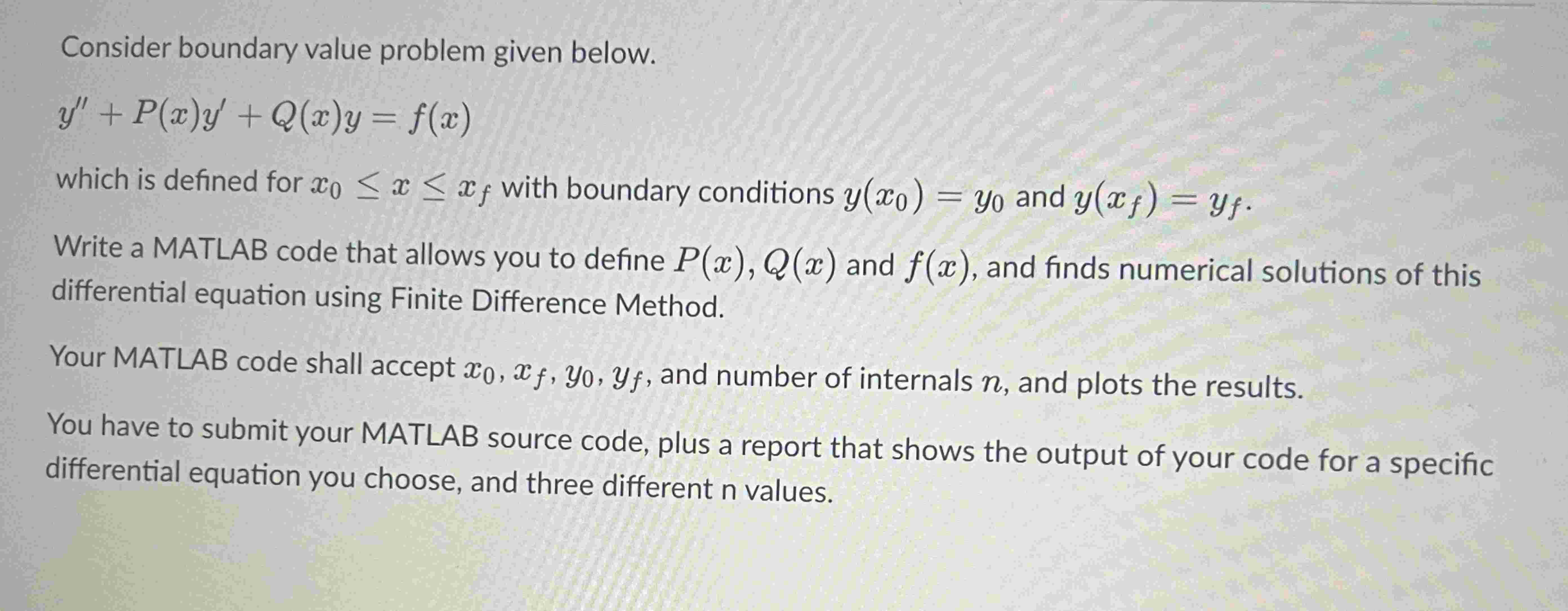 Solved Consider boundary value problem given | Chegg.com