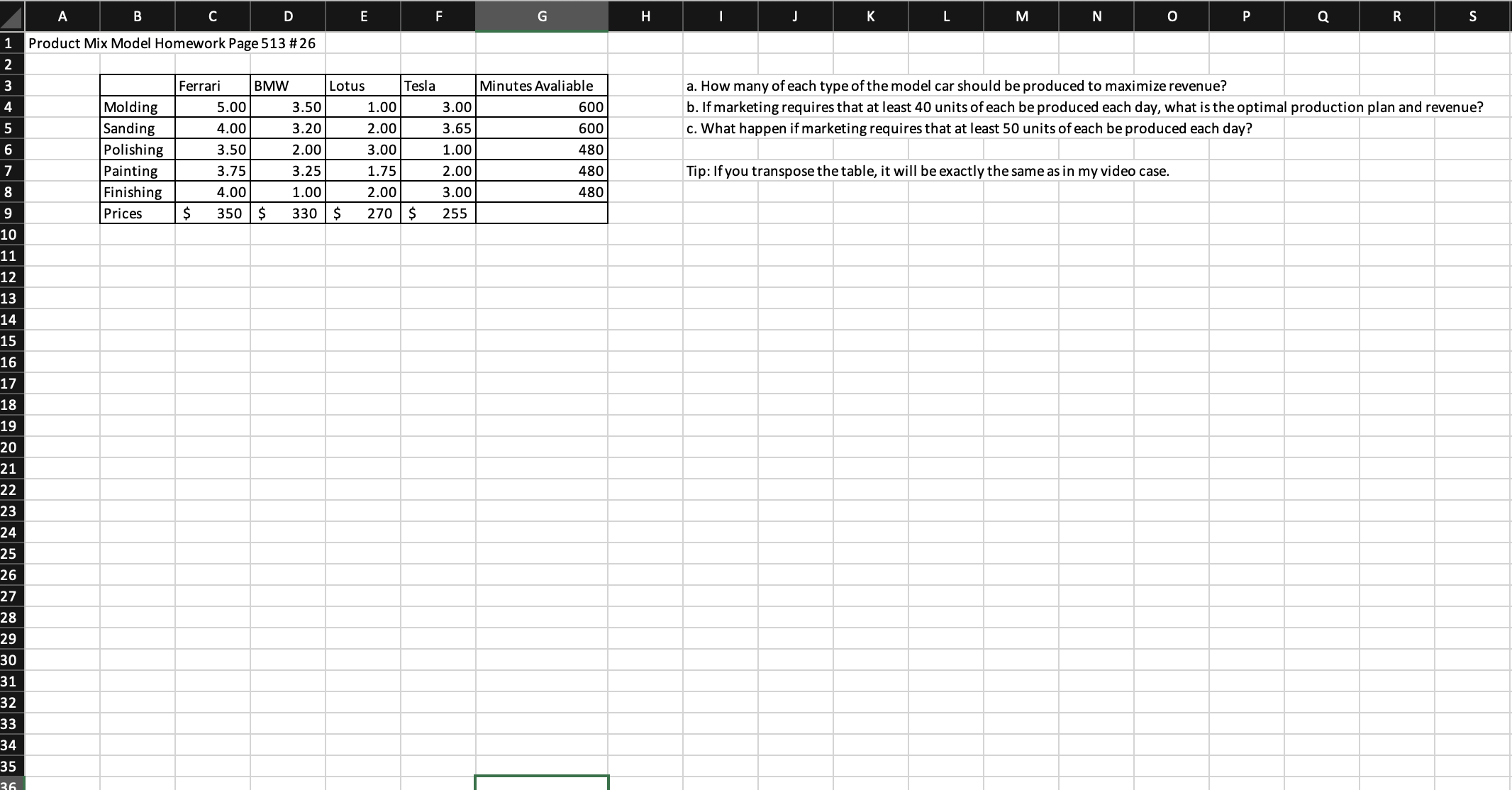 Solved How Would You Use Excel Functions To Solve The