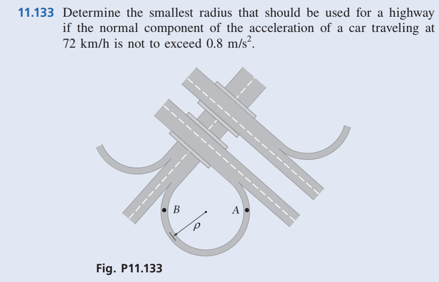 Solved 11.133 Determine the smallest radius that should be | Chegg.com