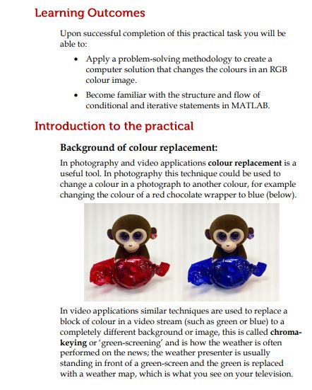 Solved Learning Outcomes Upon successful completion of this | Chegg.com