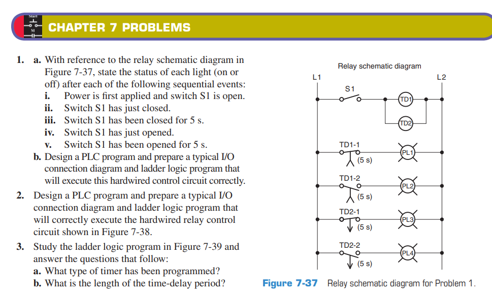 Solved 1. a. With reference to the relay schematic diagram | Chegg.com