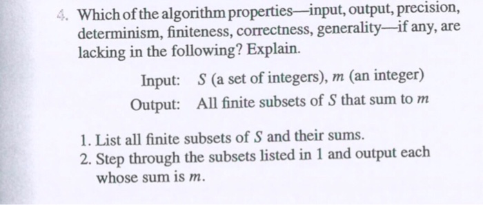 Solved 2. Write an algorithm that receives as input the | Chegg.com
