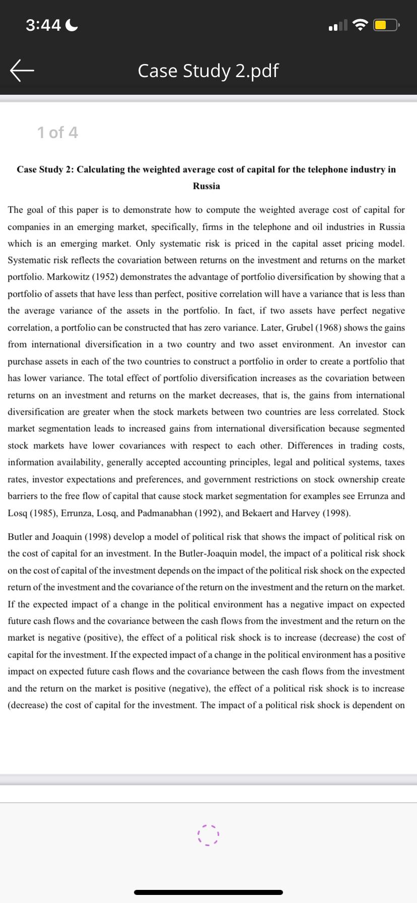 Solved Case Study 2: Calculating the weighted average cost | Chegg.com