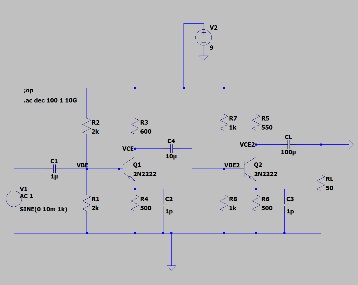 Solved Group Assignment MULTI-STAGE BJT AMPLIFIER This | Chegg.com